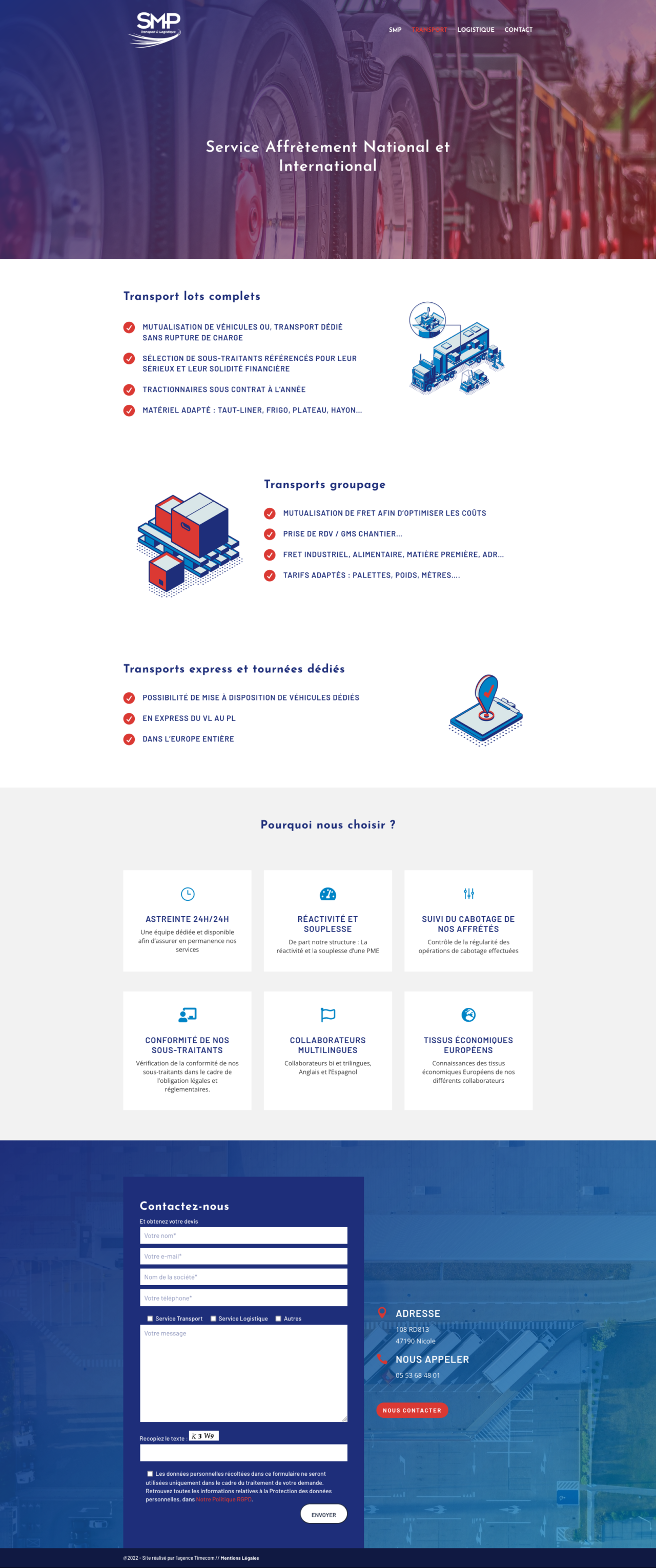 SMP Transport - TIMECOM